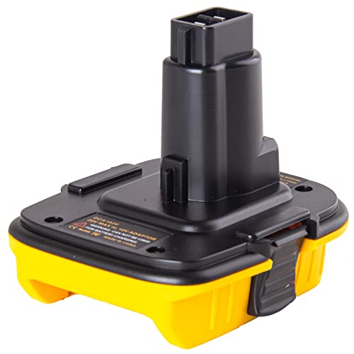 Lilocaja Replacement for Dewalt 18V to 20V Battery Adapter DCA1820 for Dewalt 18V Tools, Convert Dewalt 20V Battery DCB203 DCB205 to Dewalt 18V XRP NiCd NiMh Battery DC9098 DC9096