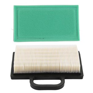 savior 499486s air filter with 273638s pre filter for husqvarna yth2348 briggs stratton 499486 698754 695667 273638 john deer gy20575 lg273638s gy21056 husqvarna 531307044 577513501 lwan mower