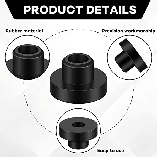 Tondiamo Pack of 10 Fuel Tank Bushing Grommet Fuel Tank Bushing Generator Fuel Grommet for Portable Generator Lawn Mower Pressure Washer