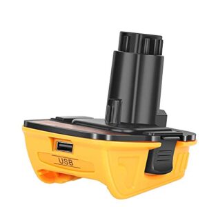 dca1820 dewalt 20v battery adapter for dewalt 18v tools compatible with 20v max xr lithium battery dcb200 dcb201 dcb203 dcb203bt dcb204 dcb205 dcb206