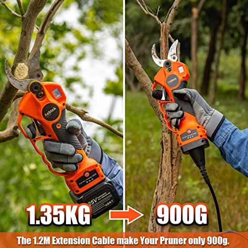 Battery Cable Connectors for Kebtek B00840 Electric Pruning Shear - Reduce the Weight of Electric Pruner