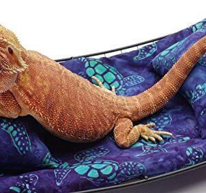 Chaise Lounge for Bearded Dragons, Sea Turtles Fabric