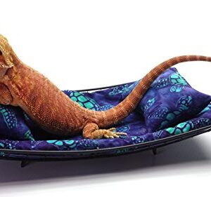 Chaise Lounge for Bearded Dragons, Sea Turtles Fabric