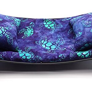 Chaise Lounge for Bearded Dragons, Sea Turtles Fabric