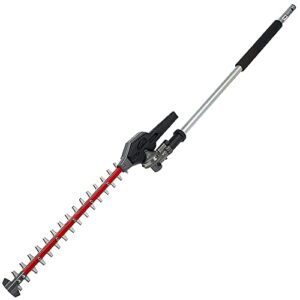 fortool 49-16-2719 articulating hedge trimmer attachment fits milwaukee quik-lok attachment system & m18 fuel power head w/quik-lok, 20″ blade with 1″ cut capacity, 270 deg articulating mechanism