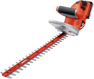 black & decker lht120 22-inch 20-volt lithium-ion cordless hedgehog hedge trimmer