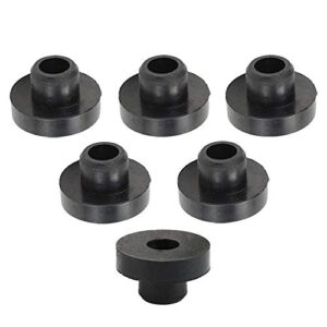 hipa (pack of 6 33/64″ fuel tank bushing grommet for mtd troy bilt 735-0149 935-0149 104047 46-6560 tecumseh craftsman generator lawn mower 33679 25 313 01-s