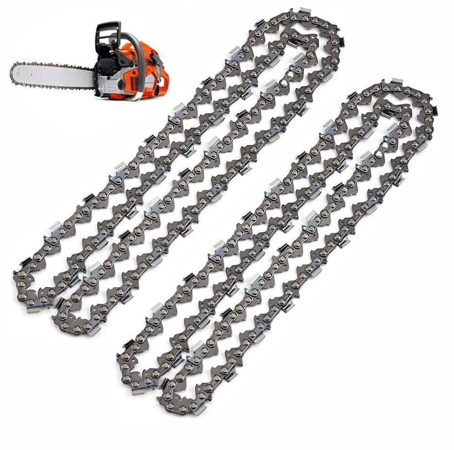 AILEETE 2-Packs 22 inch Chainaw Chain .325" LP Pitch - .058" Gauge - 86 Drive Links For 57CC Blue Max 2160 Chainsaw & 5200 5800 6200 Models, Replaces 21LPX086G