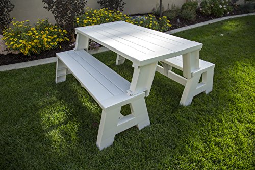 Premiere Products 5RCAT Resin Convert-A-Bench,White