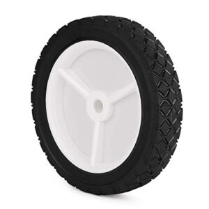 Oregon 72-106 Plastic Wheel 2PCS Universal Wheels Tires Compatible with Craftsman AYP MTD Lawnmower Suitable for Replacement of Radio Flyer Wagon BBQ Grill Trash Can Hand Truck Lawn Sprayer