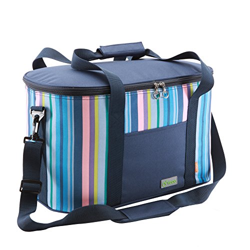 Yodo 25L Collapsible Soft Cooler Bag - Family Size Roomy for Reunion, Party, Beach, Picnics, Sporting Music Events, Everyday Meals to Work