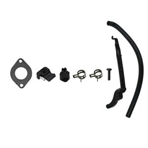 Carburetor Carb Kit Replacement for Troy Bilt 42 Inches Riding Mower Replacement for Briggs & Stratton 17.5 I/C OHV Engine Lawn Mower Tractor Tune-Up Kit