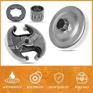 .325"-7T Clutch Drum Sprocket Rim Needle Bearing Kit For Husqvarna 340 345 346XP 350 351 353 445 450 E Chainsaw