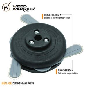 Weed Warrior Brush Cutter Weed Trimmer Blade Head, Universal Fit