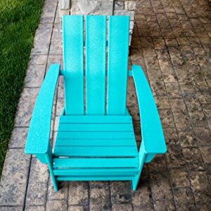 Modern Adirondack Chair (Slate Grey)