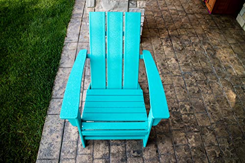 Modern Adirondack Chair (Slate Grey)