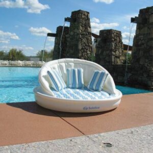 Solstice Aqua Sofa with Instaflate System