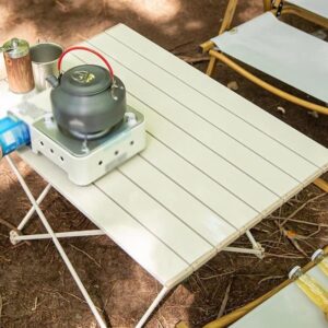 ZHYH Outdoor Camping Table Light Weight Camping Portable Foldable Table Dinner Desk Fishing Beaches Picnic