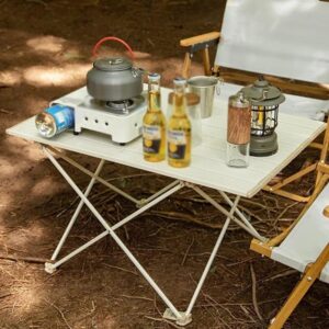 ZHYH Outdoor Camping Table Light Weight Camping Portable Foldable Table Dinner Desk Fishing Beaches Picnic