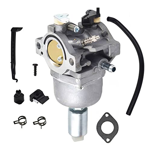 Carburetor Replacement for John Deere LA105 Riding Mower Tractor 42" 19.5HP Replacement for Briggs & Stratton 13.5 HP Engine 31F707 350777 14 HP V-Twin 808728 Carb 697203 795873 808891