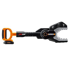 worx wg320 20v power share jawsaw cordless chainsaw