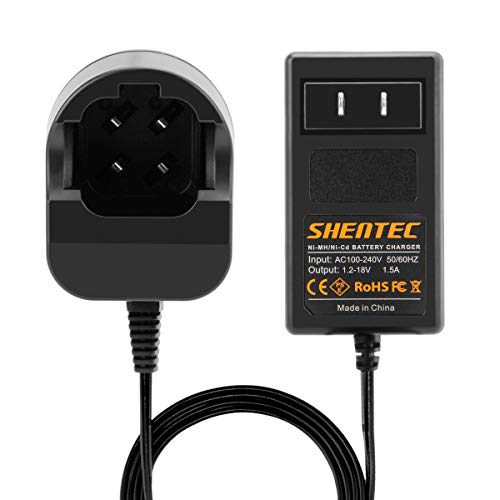 Shentec 4.8V and 7.2V Ni-MH and Ni-Cd Charger Compatible with Dremel 755-01 757-01 5000755-01 7700-01 7700-02 7300 Pod Style Battery (Not for 757 Battery)