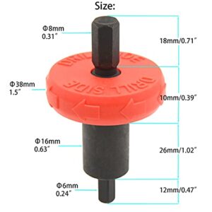 Electric Engine Drill Bit Adapter,Compatible with All Electric Start Capable Handheld Power Equipment Including String Trimmers,Leaf Blowers,Cultivators