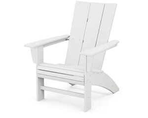 polywood modern curveback adirondack chair