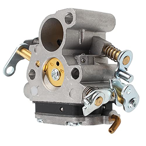 partszen 574719402 545072601 586936202 545061801 Carburetor for Zama C1T-W33C Husqvarna 235 235E 236 236E Jonsered CS2234 CS2238 CS2234S CS2238S with 530023877 Fuel Line Fitting 5450616 Choke Rod