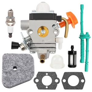 carburetor spark plug carb tool maintenance parts kit for stihl fs87 fs90 fc95 fs100 fs110 hl100 hl90 km90r string hedge trimmer weedeater fs110rx weed eater engine