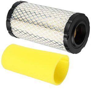 Kizut 793569 691035 492932 Air Filter Fuel Filter for Briggs and Stratton 793685 696854 GY21055 JD MIU11511 AM125424 Rotary 12673 Lawn Mower Replacement Kit