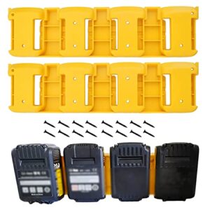 skcmox battery holders mount for dewalt 20v battery 2pc