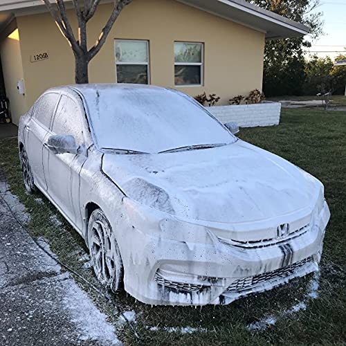 PowRyte Electric Pressure Washer, Foam Cannon, 2 Different Pressure Tips, Power Washer, 3500 PSI 2.4 GPM