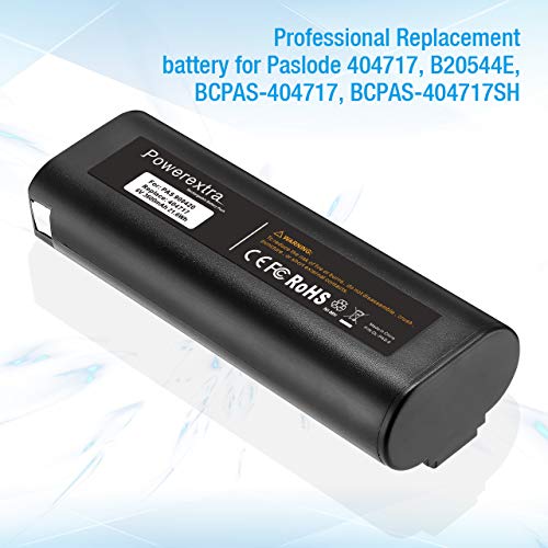 Powerextra 2 Pack 6V 3600mAh NI-MH Battery Compatible with Paslode 404717 B20544E BCPAS-404717 404400 900400 900420 900600 901000 902000 B20720 CF-325 IM200 F18 IM250 IM250A IM350A IM350CT PS604N