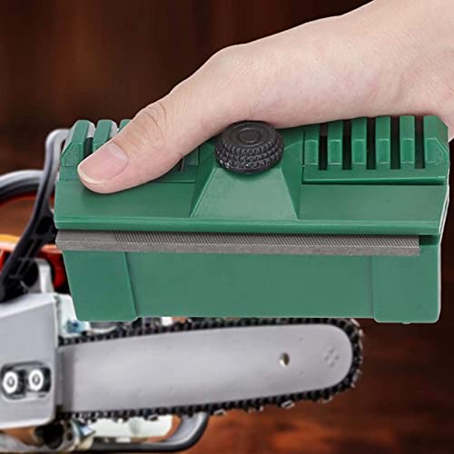 Yosoo 11×6×4cm Universal Chainsaw Bar Rail Dresser Fine Steel Chainsaw Chain Guide Bar Rail Dresser Lawn Garden Tool