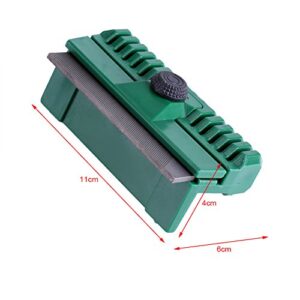 Yosoo 11×6×4cm Universal Chainsaw Bar Rail Dresser Fine Steel Chainsaw Chain Guide Bar Rail Dresser Lawn Garden Tool