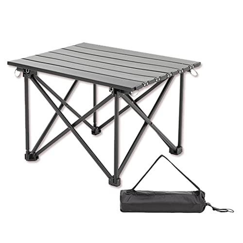 SUNESA Portable Picnic Table Outdoor Folding Table Portable Egg Roll Table Aluminum Alloy Camping Camping Picnic Table Foldable Camping Table