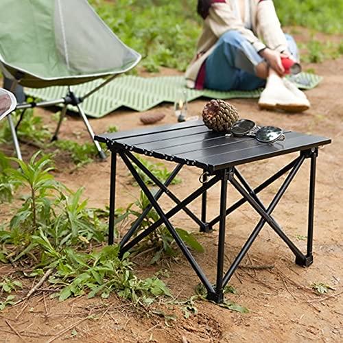 SUNESA Portable Picnic Table Outdoor Folding Table Portable Egg Roll Table Aluminum Alloy Camping Camping Picnic Table Foldable Camping Table