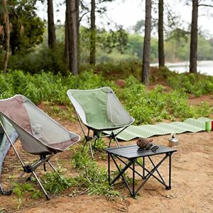 SUNESA Portable Picnic Table Outdoor Folding Table Portable Egg Roll Table Aluminum Alloy Camping Camping Picnic Table Foldable Camping Table