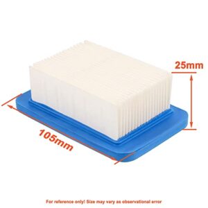 HIPA 2 Pack A226000032 Air Filter for ECHO Leaf Blower PB755ST PB500T PB403 PB403H PB403T PB413H PB413T PB500H PB603 PB611 PB620 PB620ST PB650 PB650H PB650T PB651T PB755SH A226000031