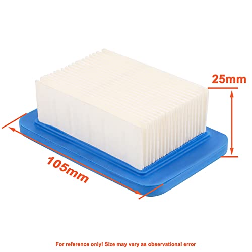 HIPA 2 Pack A226000032 Air Filter for ECHO Leaf Blower PB755ST PB500T PB403 PB403H PB403T PB413H PB413T PB500H PB603 PB611 PB620 PB620ST PB650 PB650H PB650T PB651T PB755SH A226000031