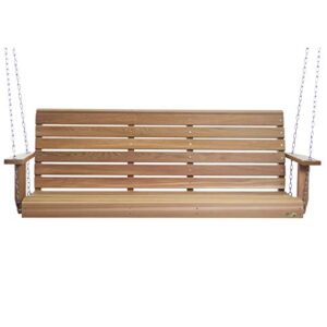 all things cedar ps60 porch swing, 5′