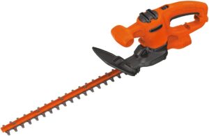 black electric hedge trimmer, 17-inch (beht150)