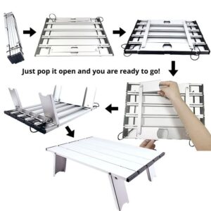 DOUBAO Outdoor Folding Table Beach Camping Backpacking Portable Table Ultralight Mini Garden Furniture Picnic Desk