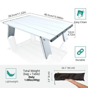 DOUBAO Outdoor Folding Table Beach Camping Backpacking Portable Table Ultralight Mini Garden Furniture Picnic Desk