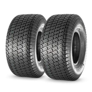 maxauto 18x7.50-8 18×7.5×8 turf saver lawn mower tire 4pr, set of 2