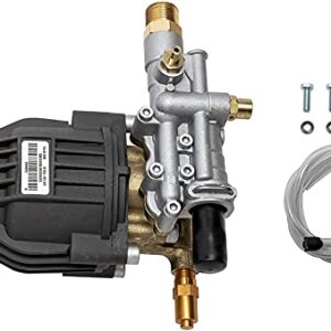 OEM Technologies 90029 Replacement Pressure Washer Pump Kit, 3400 PSI, 2.5 GPM, 3/4" Shaft, Includes Hardware and Siphon Tube, for Residential and Industrial Gas Powered Machines