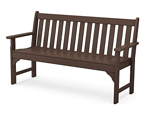 POLYWOOD GNB60MA Vineyard 60" Bench, Mahogany