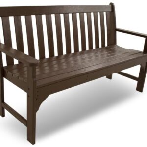 POLYWOOD GNB60MA Vineyard 60" Bench, Mahogany