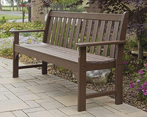 POLYWOOD GNB60MA Vineyard 60" Bench, Mahogany